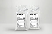 Prom Nutrition Facts Labels, Prom Labels, 20 Personalized Prom Sticker ...